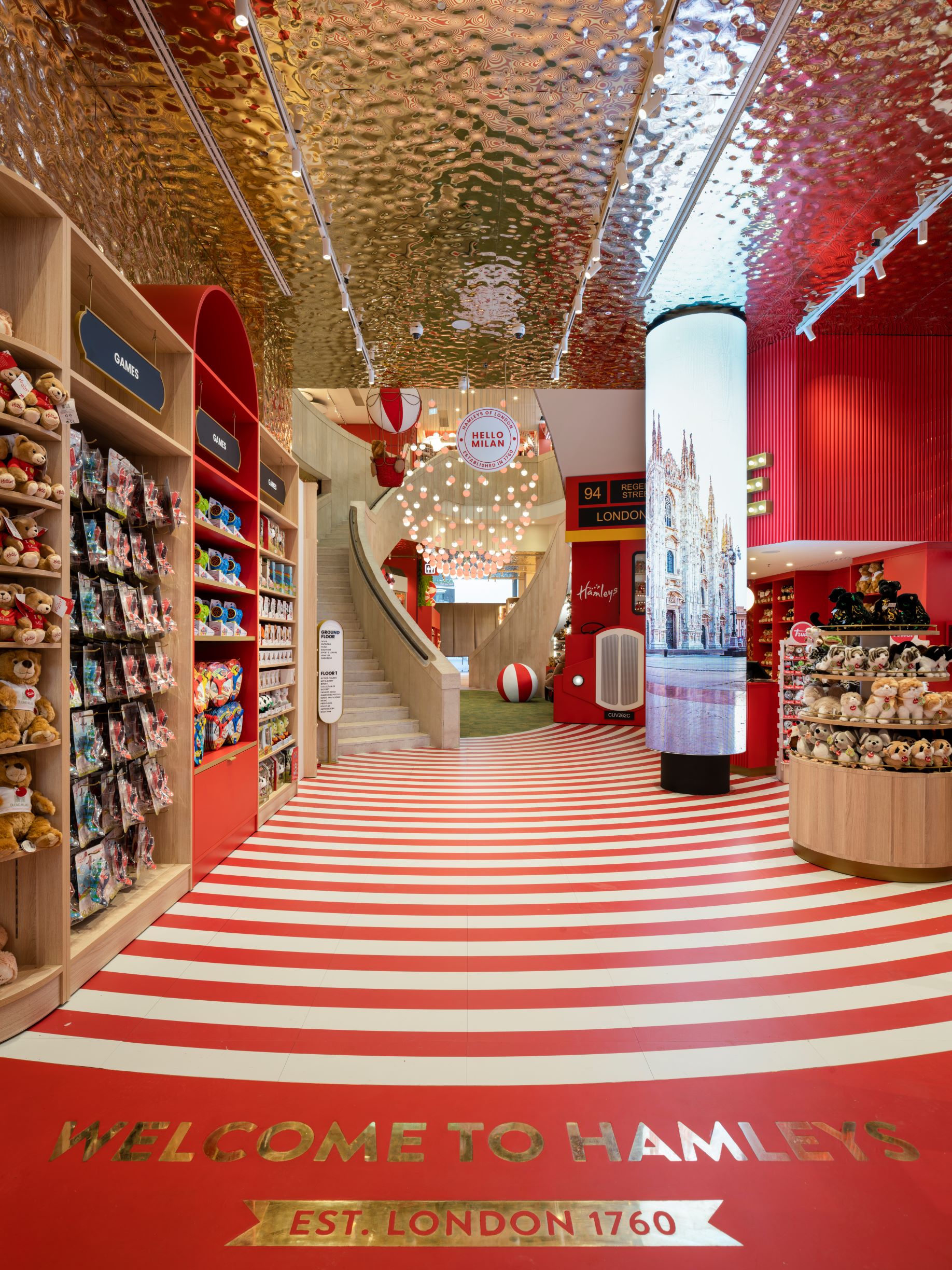 Italy / England / India - Hamleys opens Milan Flagship Store In ...
