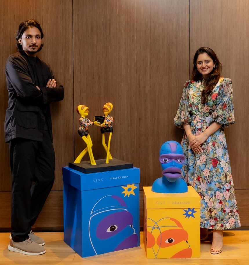 India - Seva Home collaborates with Viraj Khanna for Sculptural Candle ...