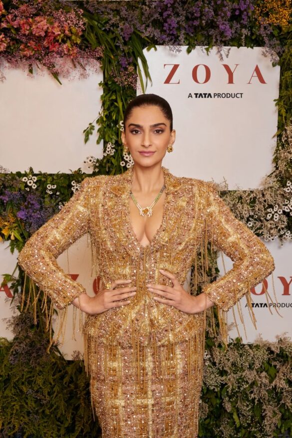 India - Zoya Launches signature collection ALIVE with Sonam Kapoor ...